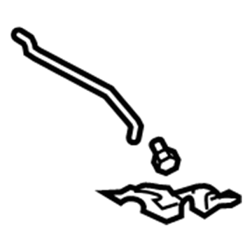 82620-SEA-J02 - Genuine Honda Lock Assy., L. RR. Seat