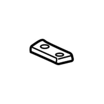 68217-SK7-000 - Genuine Honda Seal, Tailgate Hinge