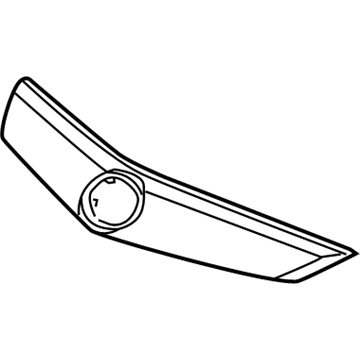 71123-TL2-A51 - Genuine Honda Front Grille Molding