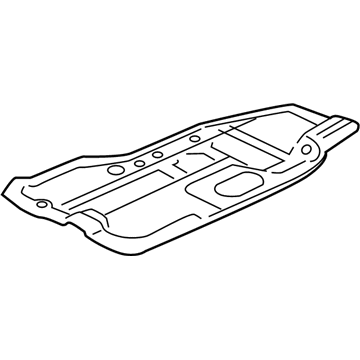 74561-TA0-A00 - Genuine Honda Cover, L. Middle Floor