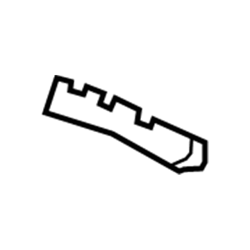 77509-SEC-A00 - Genuine Honda Blind, Glove Box