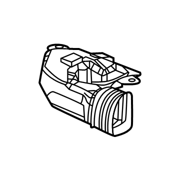 1J680-6MA-J00 - Genuine Honda DUCT, IPU OUTLET
